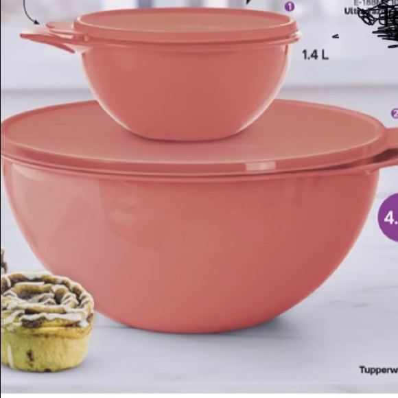 Tupperware | Kitchen | Tupperware Thatsa Bowl Set Of 2 | Poshmark